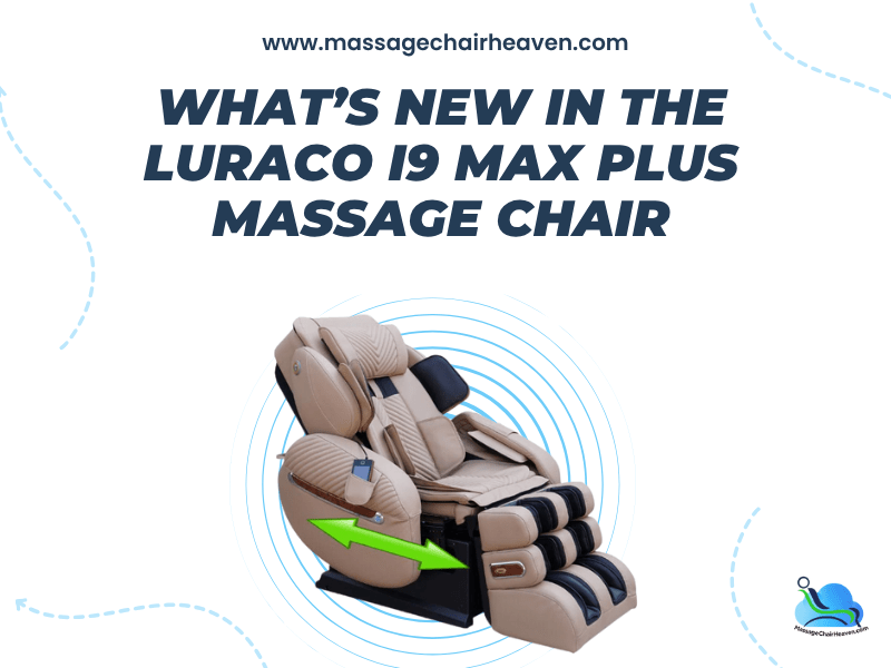 What’s New in the Luraco i9 Max Plus Massage Chair